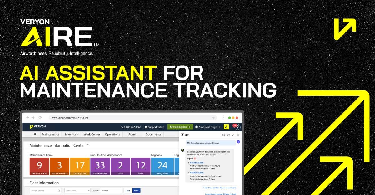 AI for Aircraft Maintenance Tracking and Inventory Optimization